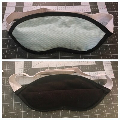 Sleeping Eye Mask PDF Sewing Pattern With Instructions for Hot and Cold ...