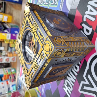 One of a Kind Cryptex Cylinder Puzzle Box STL Files and Assembly ...