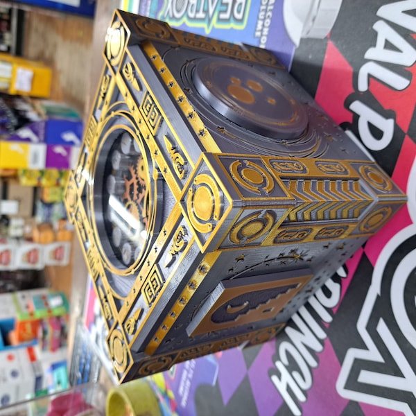 One of a Kind Cryptex Cylinder Puzzle Box - STL Files and Assembly ...