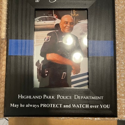 Personalized Police Officer Gift, Personalized Police Officer Frame ...