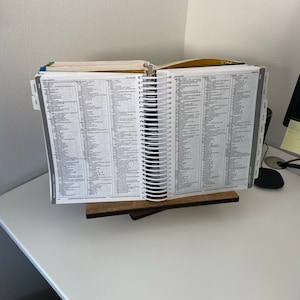 2-sided Medical Coding Rotating Book Carousel Stand Wood - Etsy