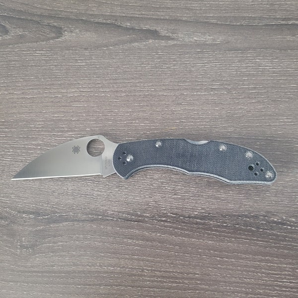 Spyderco Delica 4 Micarta Scales/handles - Etsy