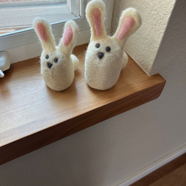 Bunny Friends Mini Needle Felting Kit - Easter or Spring DIY Craft Gift ...