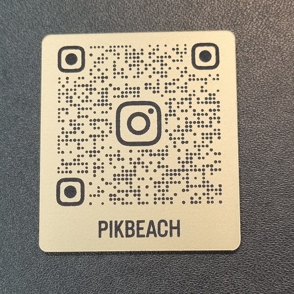 Personalized Engraved QR Code Plaque – Contactless Menu for Restaurant ...
