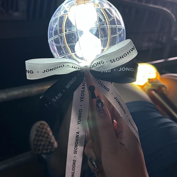 ATEEZ Light Stick Bow | ATINY | Kpop Merch | LIGHTINY Bow | Hongjoong ...