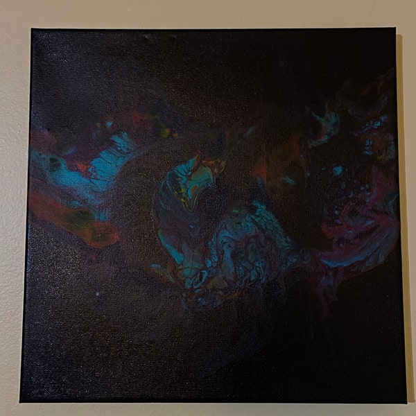 Whirlpool 12x12 Original on Stretched Canvas - Etsy