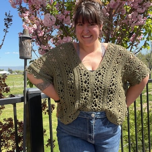 Castaway Tunic Crochet Pattern - Etsy