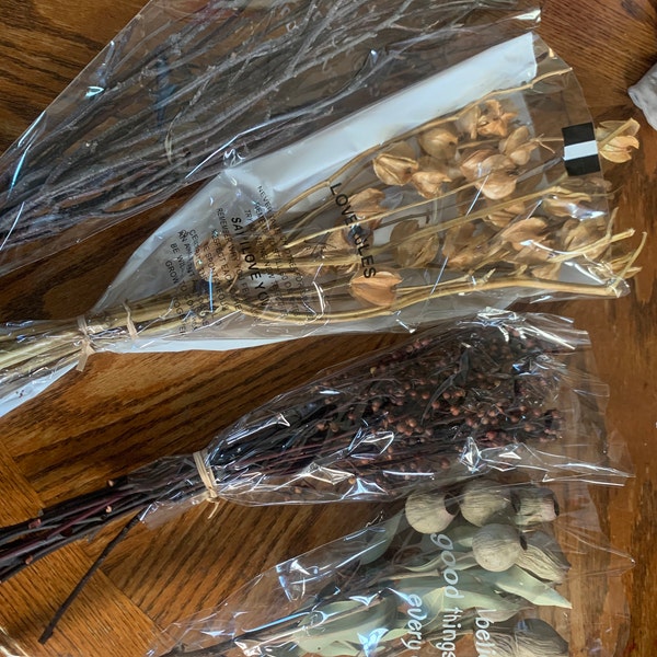 10 Sticks/natural Twigs Bunch ， Dried Twigs Sticks for Vase Filling ...