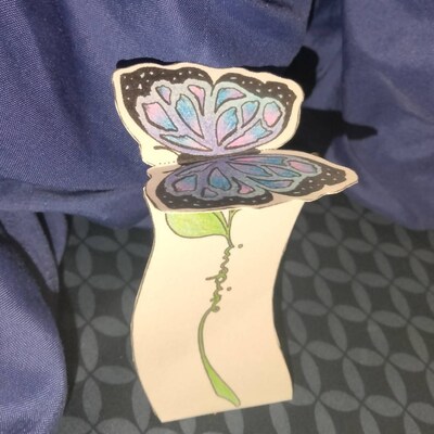 Paper Toy Flower Kaleidocycles / Flextangles a Paper Craft - Etsy