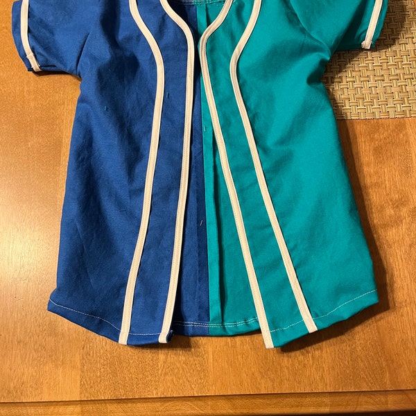 Baseball Jersey Full Button Men Sewing Pdf Pattern,pdf Sewing Pattern ...