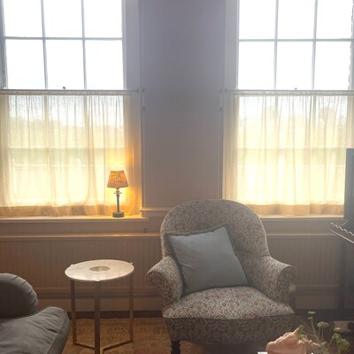 Cotton Muslin Blind, Flat Curtain, Egyptian Cotton, Max Length 120cm - Etsy