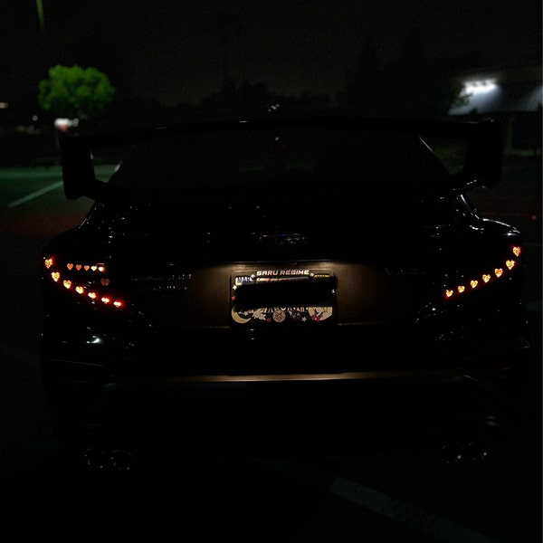 2022+ WRX Tail Light Overlays V6 HEARTS - Etsy