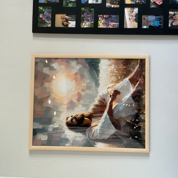Sun and Smiles, Modern Christian Art, Jesus Portrait, Jesus Art, LDS ...