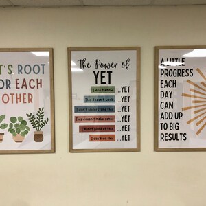 Educational Printable Set of 6 Classroom Sign Homeschool - Etsy