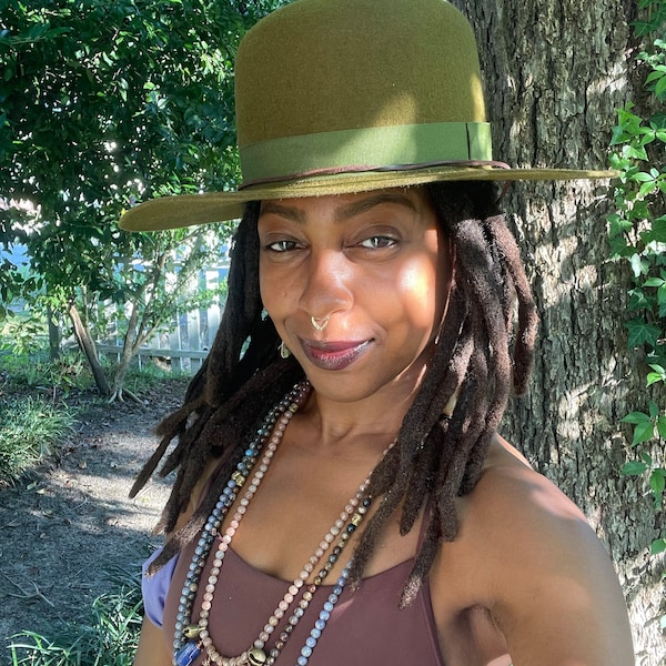 Round Crown Fedora | the INDIAN | Black Wide Brim Hat Men Women | Wool ... Round Crown Fedora | the INDIAN | Black Wide Brim Hat Men Women | Wool ...