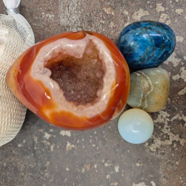 Large Purple Mica Palm / Purple Mica Palm Stone / Lepidolite Palm ...