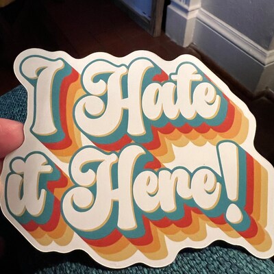 Made in the 70s Sticker, Rainbow Made in the 70s Sticker, 70s Laptop ...