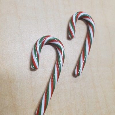 1 Pair 2 Pieces Solid Pink Pinchers Spirals Glass - Etsy