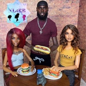 Realistic Looking Big Mac Inspired Burger Keychain Necklace Magnet ...