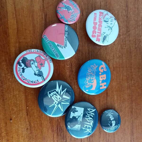 SAIGON Socal Hardcore Punk Pin Badge Patch Annihilation Ushc Tustin Adolescents Middle Class ...