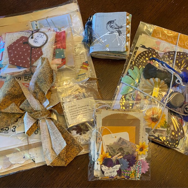 Junk Journal Grab Bags - Etsy