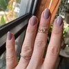 Mixed Metals Ring Set Hammered Stack Rings Stackable Ring Set Hammered Ring Set Mixed Metal ...