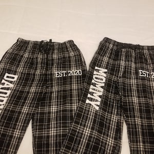 School Spirit Plaid Pajama Pant, College Plaid Pajamas, College Pajama ...
