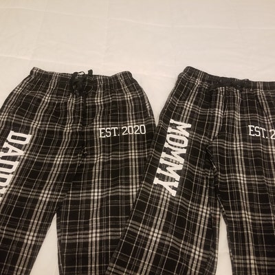 School Spirit Plaid Pajama Pant, College Plaid Pajamas, College Pajama ...
