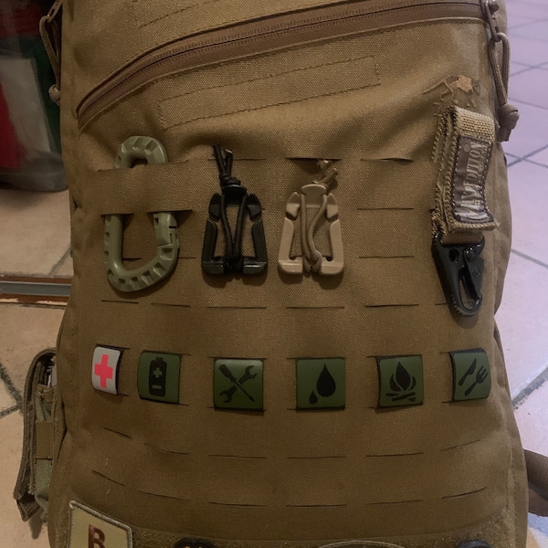 BUSHCRAFT MOLLE Patches SET Camouflage - Etsy