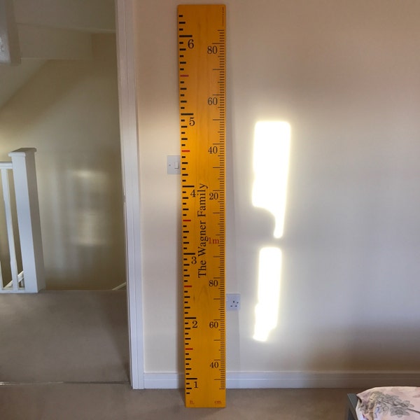 Handmade Height Chart Ruler - Etsy UK