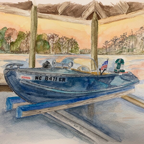 Lava Java Watercolor Print - Etsy