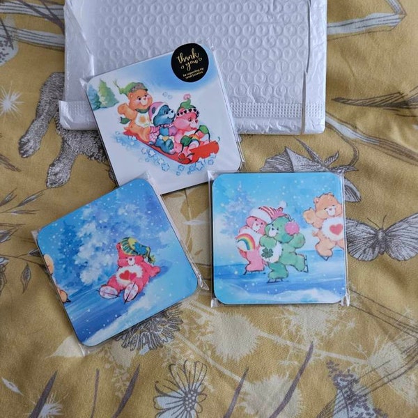 Three Bears Personalized Laser Cut Cute Teddy Bear Key Holder Board ...