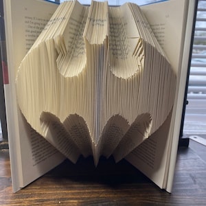 Book Folding Pattern Alphabet 34 Fanciful Measure Mark & | Etsy