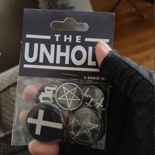 The Unholy | 6 Badge Set | Satan Occult Gothic Pinback Buttons 666 ...