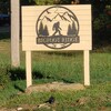 Outdoor Sasquatch Custom Name Metal Sign | Bigfoot Mountain Metal Sign ...