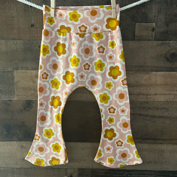 Yoga Bell Bottom Pant Sewing Pattern • PDF Sewing Pattern • Baby, Kid ...