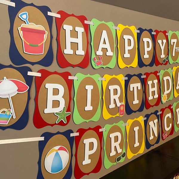 BEACH BUNDLE - 2 Kits in 1, 60 Cliparts & 40 Papers, Instant Download ...