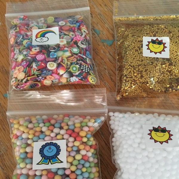 Ultimate Slime Add on Packets - Etsy