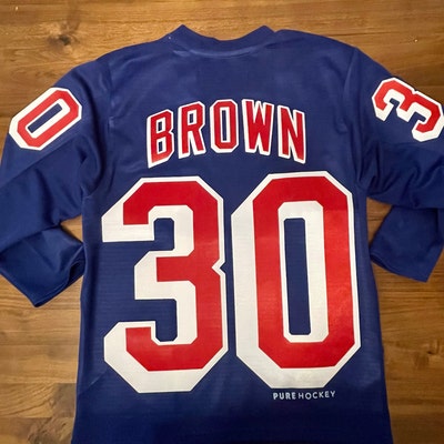 New York Rangers Lettering Kit for an Authentic, Replica or Youth Dark ...