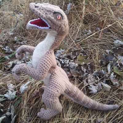 Velociraptor Pattern by Crafty Intentions DIGITAL PDF - Etsy