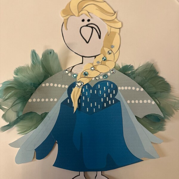 Disguise a Turkey-princess Costume-digital Download - Etsy UK