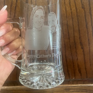 Personalized Beer Stein Set/laser Etched Beer Mug/laser Engraved Beer ...