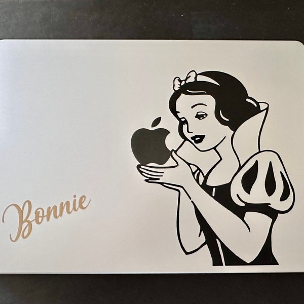 Snow White Laptop Decal/sticker - Etsy