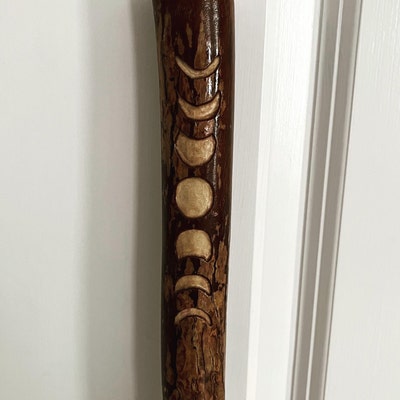 Shepherd's Crook, Shepherds Staff, Stockmans Cane, Solid Oak Steam Bent ...