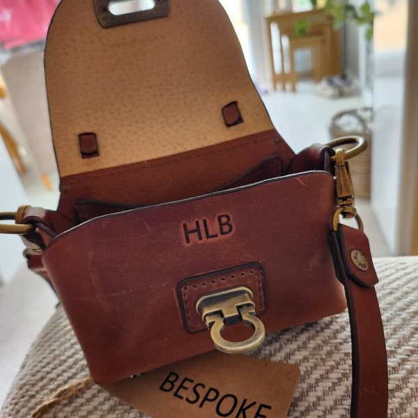 Small Crossbody Bag Mini Shoulder Bag Tiny Leather Pouch Micro ...