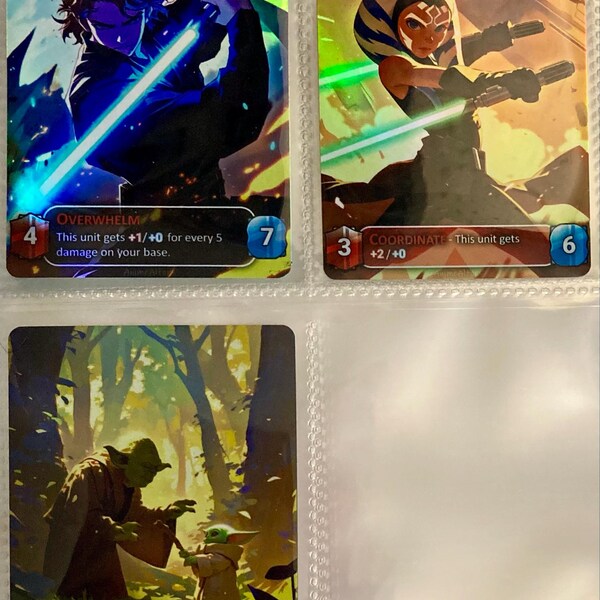 Ahsoka Tano, Snips - Leader Alter - Star Wars Unlimited TCG - Etsy