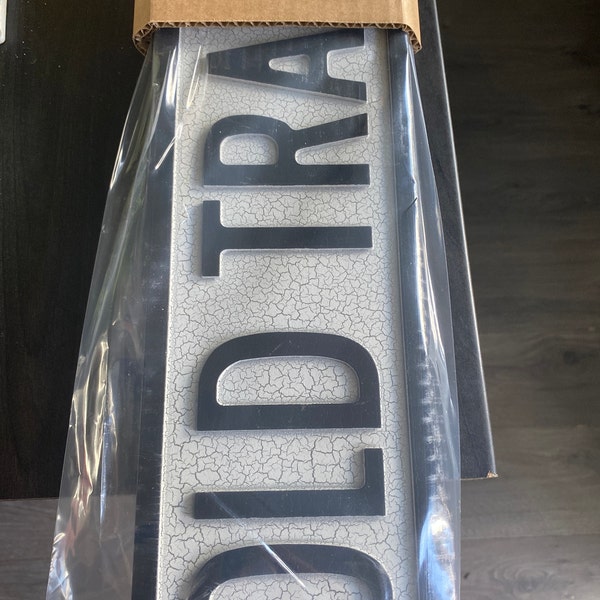 Old Trafford M16 | Vintage-style Street Sign, Football Lover Gift, Man ...