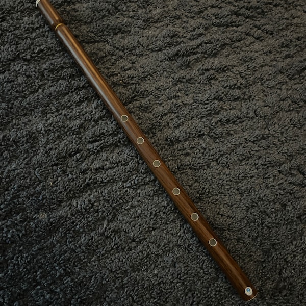 Hand-made Wooden Kaval Whistle Flute Western Mouthpiece Made of Plum ...