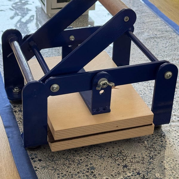 Wide Base, Hand Printing Press, Print Making, Relief Printing Press, A4 ...