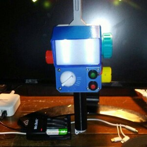 Light-up PKE Meter Prop the Real Ghostbusters - Etsy